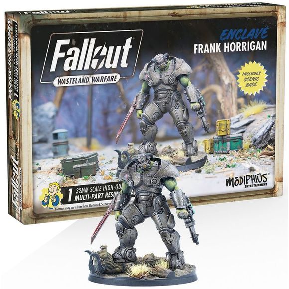 Modiphius | Games | Fallout Wasteland Warfare Enclave Frank Horrigan ...